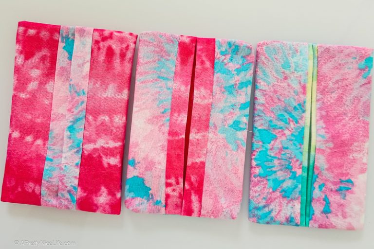 How to sew a fabric pocket tissue holder - A Pretty Nice Life