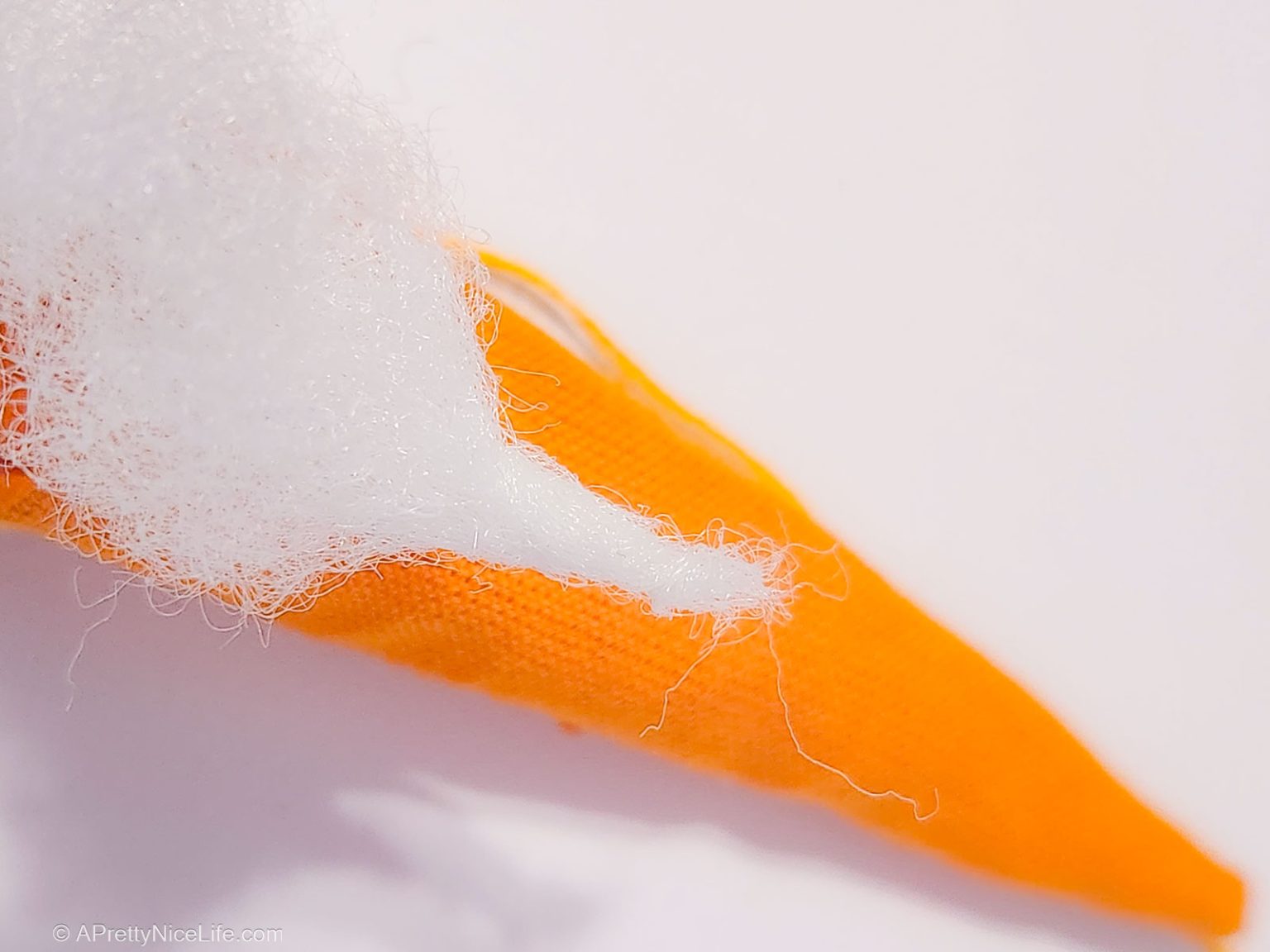 Cute Spring Craft | DIY Fabric Carrot Pattern - A Pretty Nice Life