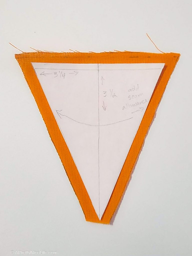 Cute Spring Craft | DIY Fabric Carrot Pattern - A Pretty Nice Life