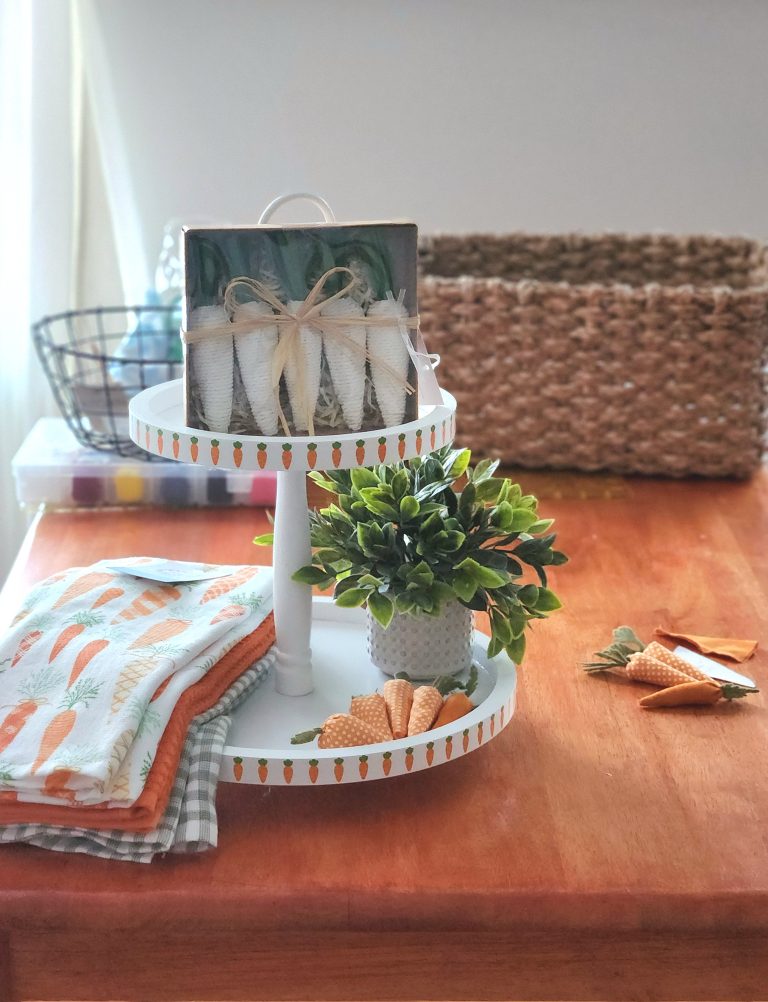 Cute Spring Craft | DIY Fabric Carrot Pattern - A Pretty Nice Life